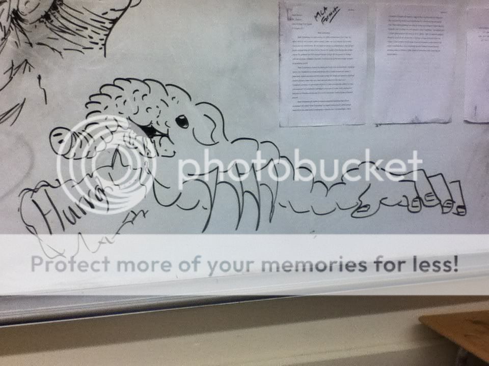 Some lovely Redditor decided to paint the Whiteboard Monster I ...