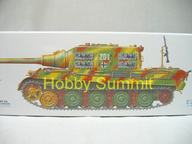 Tamiya 1/35 German JAGDTIGER Tank w/ OTTO CARIUS Photo-Etch Parts ...