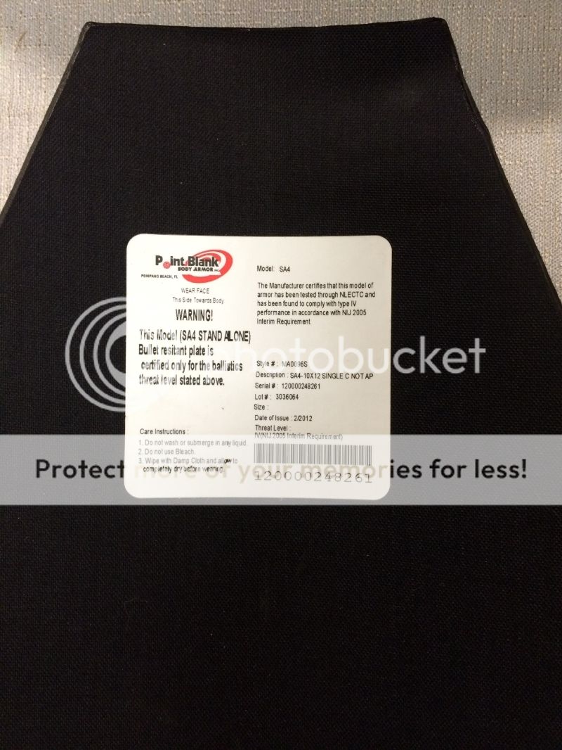 Price drop **Condor plate carrier and Point Blank SA4 plates - Calguns.net