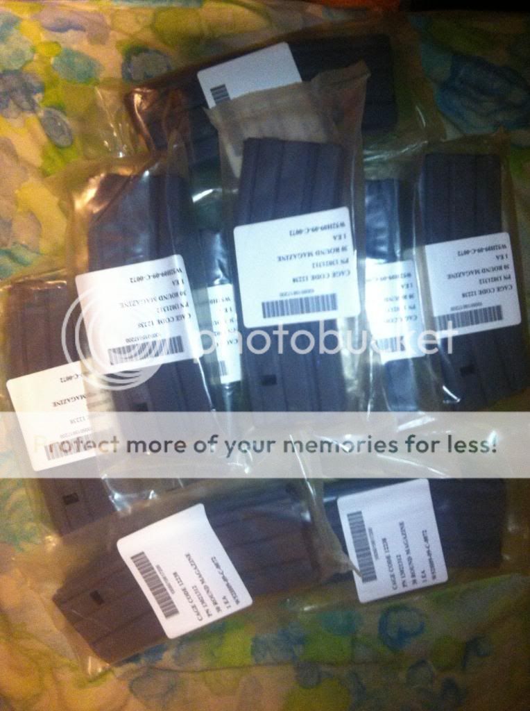 WTS: Brownell's USGI Tan Follower mags. Current Military Issue Magazine ...