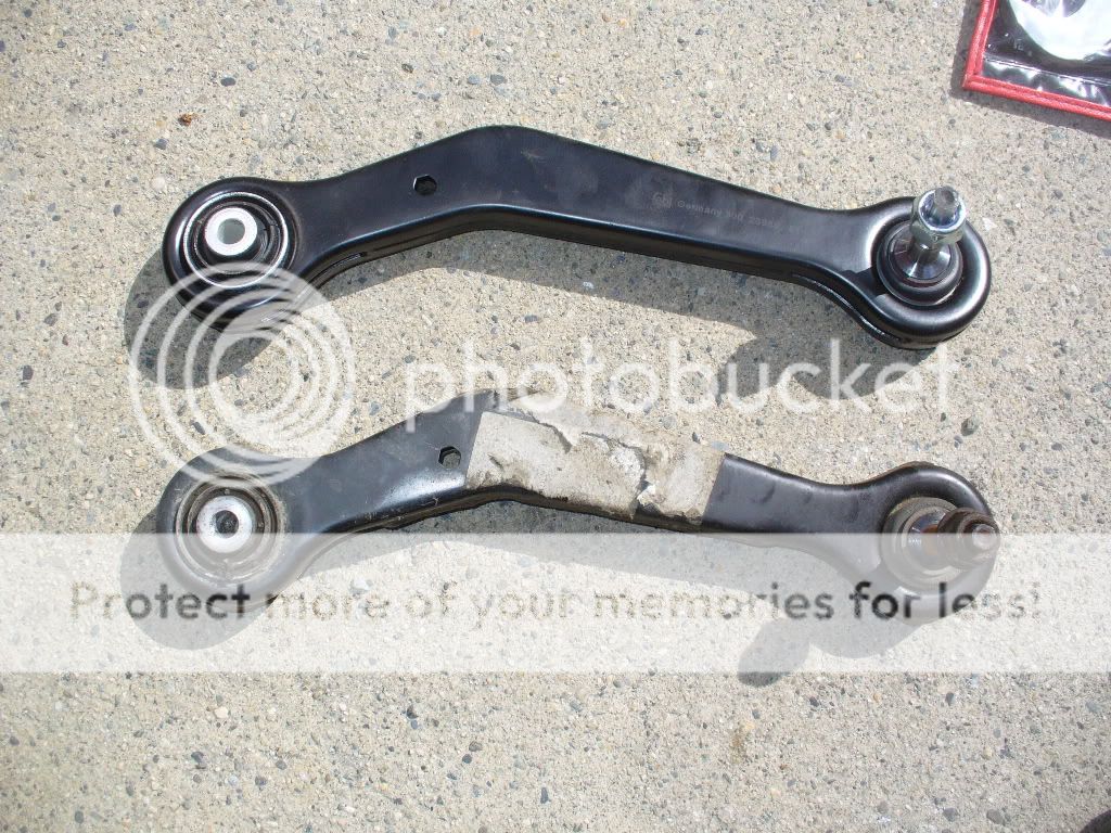 Rear Upper Control Arm R&R Procedure