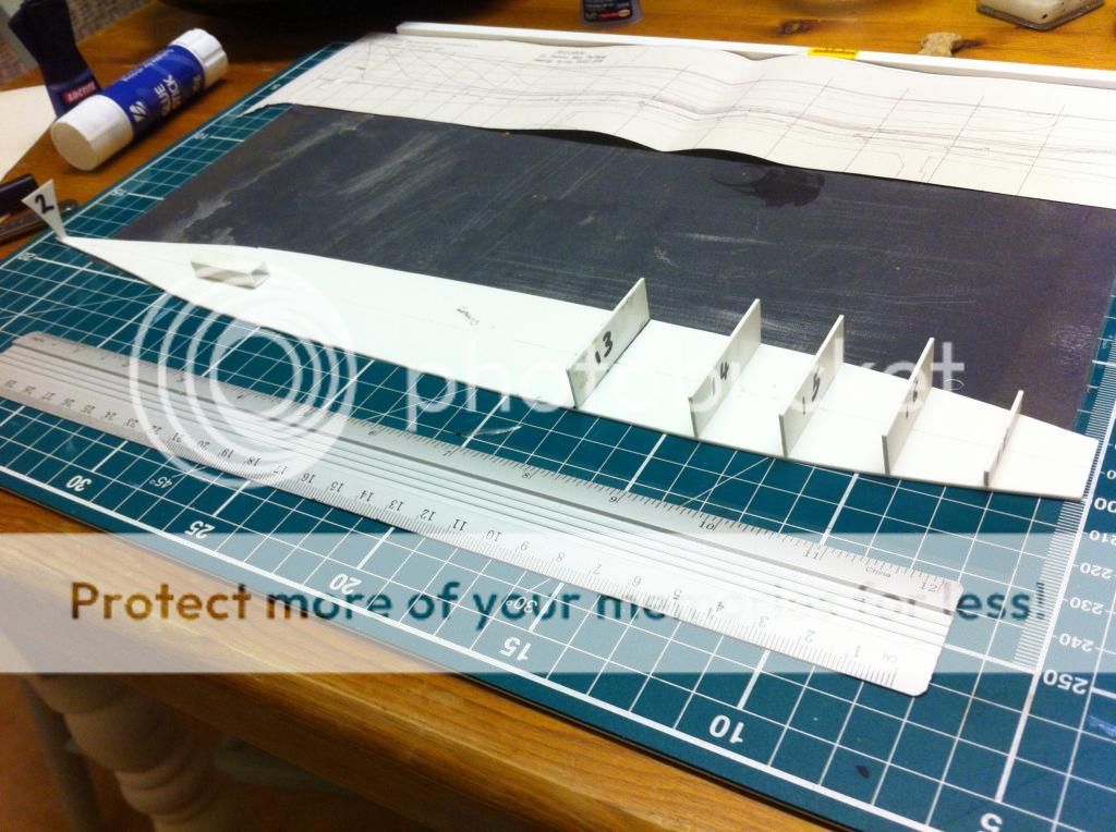 1:350 Type 42 Destroyer HMS York - Work in Progress - Maritime ...