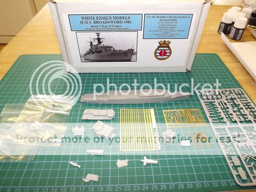 The Ship Model Forum • View topic - 1:700 WEM Type 22 Frigate HMS ...