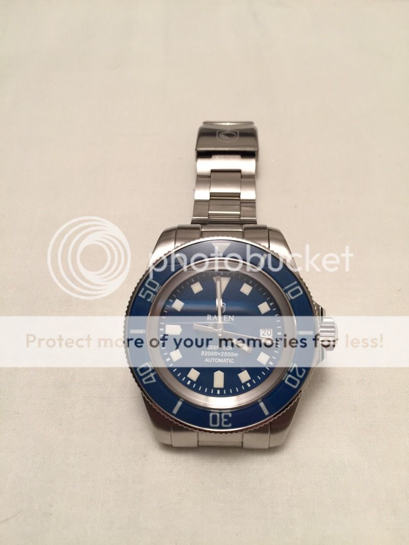 FS: Raven Deep Tech Blue - Full Kit | WatchUSeek Watch Forums